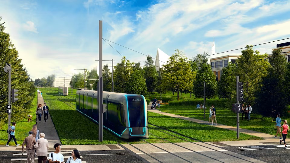 Quebec City tramway - Setec International